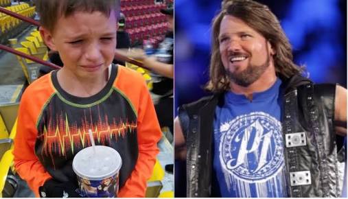 AJ Styles and Son - Wrestling News Plus