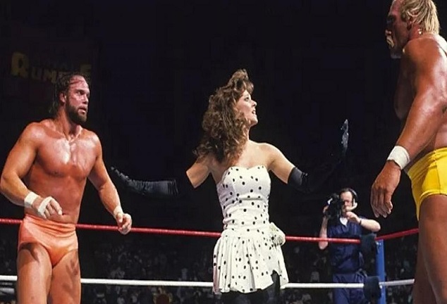 Hulk Hogan, Randy Savage and Miss Elizabeth - Wrestling News Plus
