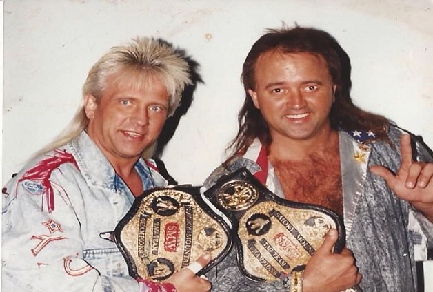 Ricky Morton and Robert Gibson Rock and Roll Express - Wrestling News Plus