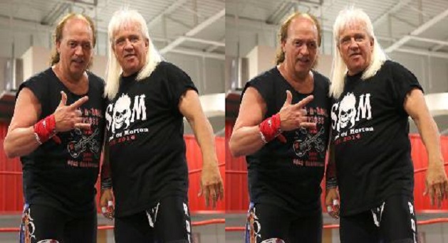 Robert Gibson n Ricky Morton - Wrestling News Plus